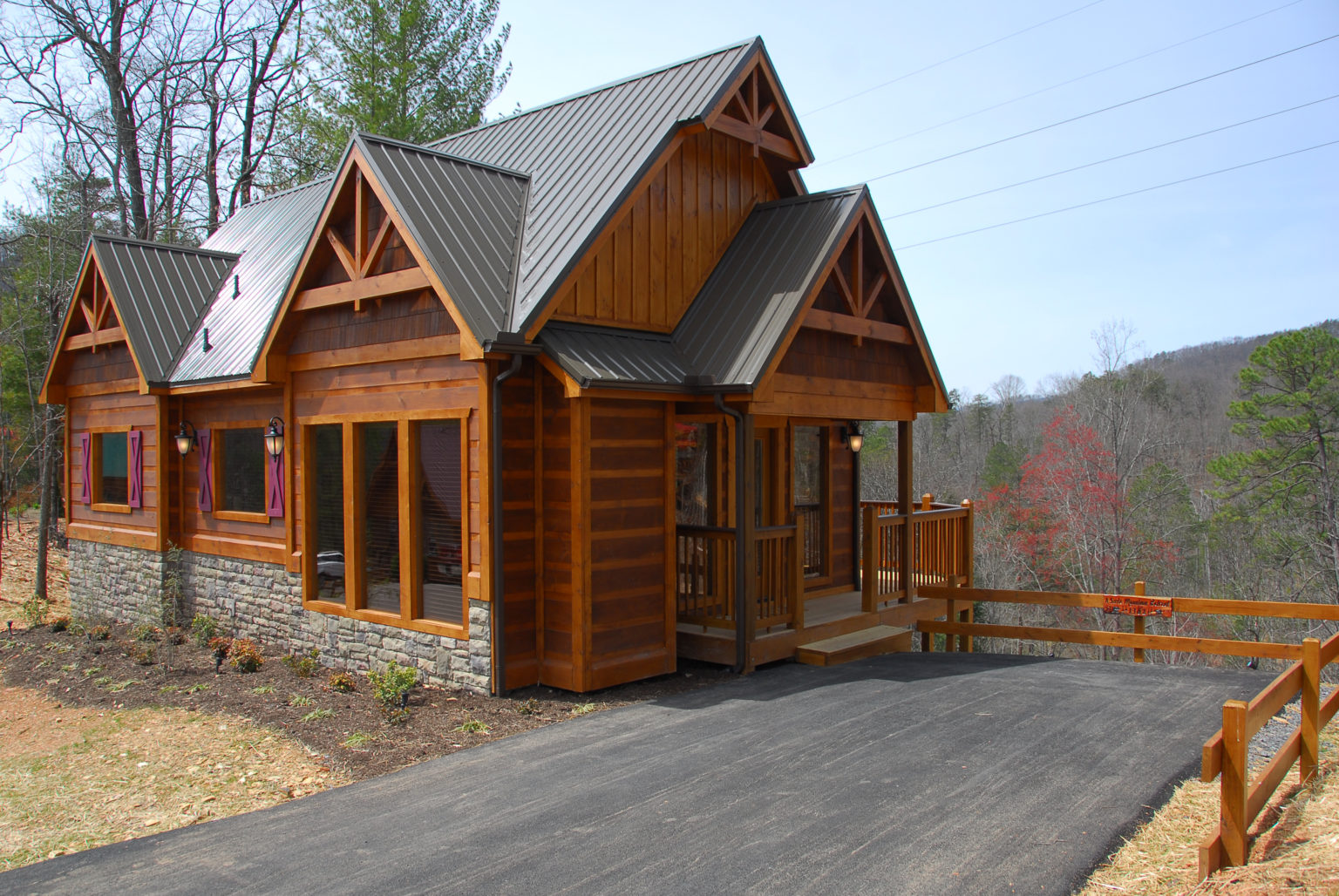 A Suite Mountain Retreat Luxury 2 Bedroom Cabin – Smoky Mountain ...